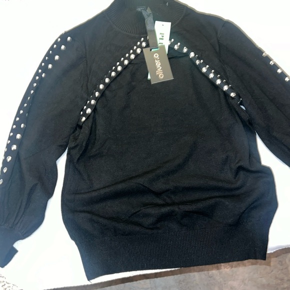 oliver.o | Sweaters | Show Some Skin With Gorgeous Studded Sweater ...